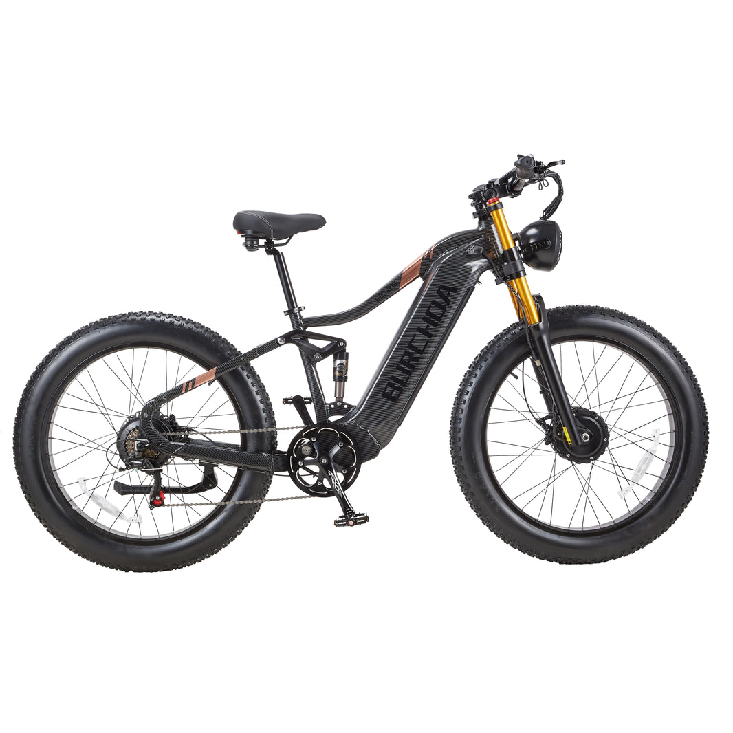 BURCHDA EU Official Store | Fat-tire Powerful Mountain Electric Bikes ...
